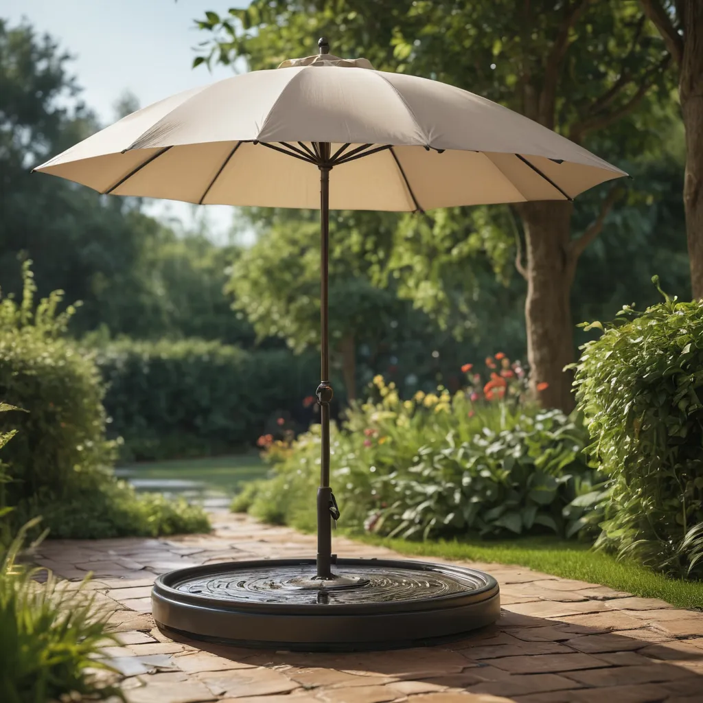 Portable Umbrella Bases: Design and Utility Insights