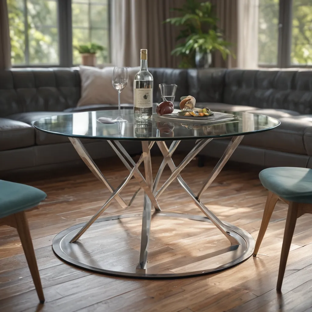 Exploring the 55 Inch Round Glass Table Top's Versatility